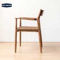 China MOYI Ash rattan chair dining mid century antique rattan dining chair for sale
