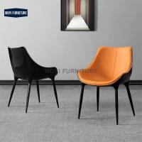 China Wholesale Price Latest Modern Design Manufacturing Salon Leather Dining Chairs for Living Dining Room Events Hotel Restaurant for sale