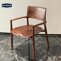 China Nordic Modern Upholstery Chair Solid Wood Dining Chair for Restaurant Hotel for sale