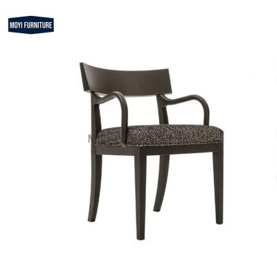 China Italian Design Best Selling Style Minimalist Wooden Dining Chair Retro Style Restaurant Cooling Home Office Entry Warehouse for sale