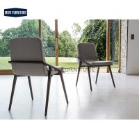 China Modern High-Back Dining Chair for Home ASH Wood Metal Solid Wood Furniture Stable for Hotel Restaurant Living Room Apartment for sale