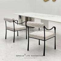 China Modern Designer Wabi-Sabi Chair Handmade Tufted Villa Living Room Furniture for Home Dining or Hotel Use for sale