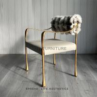 China Modern Designer Wabi-Sabi Chair Handmade Tufted Villa Living Room Furniture for Home Dining or Hotel Use for sale