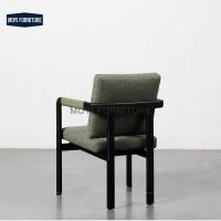 China Modern Nordic Style Solid Wood Dining Chair with Armrests Comfortable Soft Cushion for Hotel Restaurant Outdoor or Indoor Use for sale