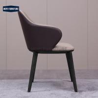 China Hot Selling Luxury Japanese Quality Dinning Leather Unique Backrest Restaurant Hotel Bedroom Armchair Chair Restaurant Modern for sale