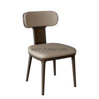 China Nordic Custom Fabric Home Modern Luxury Design Furniture Chair Visitor Upholstered Dining Room Chairs for sale