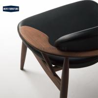 China Nordic Modern Minimalist Solid Wood Dining Chairs Designer Fabric for Home Kitchen Living Room Hotel Multi-Application Furniture for sale