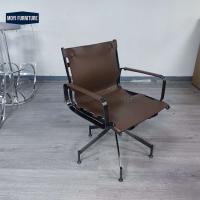 China Modern Luxury Office Furniture Stainless Steel Lifted Rotation Wheeling Study Chair Armrest Dining Chair for sale