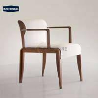 China Luxury Indoor Wooden Furniture Dining Room Chairs Sets Leisure Fabric Dining Side Chair for sale