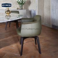 China Modern Minimalist Hotel Restaurant Dining Chairs, Household Solid Wood Chairs, Nordic Leisure Backrest Chairs for sale