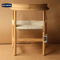 China Designer Ash Wood Nordic Dining Chair Classic Master Works Home Book Chair for sale
