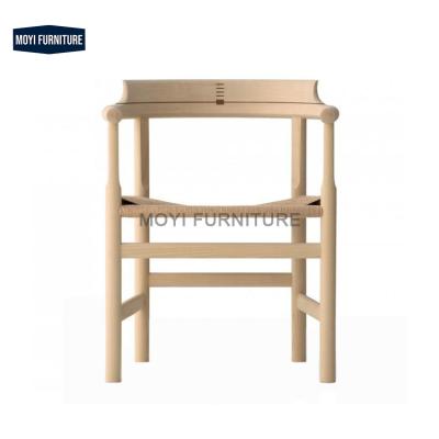 China Designer Ash Wood Nordic Dining Chair Classic Master Works Home Book Chair for sale