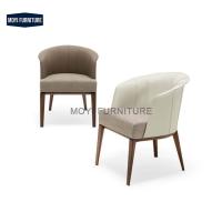China Nordic Cream Style Solid Wood Dining Chair Light Luxury Home Living Room Leisure Chair for sale