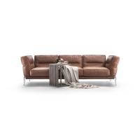 China Italian Style Living Room Furniture Sofa Modern Fabric Corner Sofa for sale