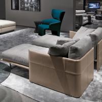 China Minimalist Italian Designer Dylan L Shaped Sofe Set Furniture Living Room Salas Modern Luxury Withe Fabric Sofa for sale