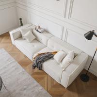 China Modern Design Customize Size Cream Color Toast Sofa Couch Luxury Sectional Sofa for Living Room for sale
