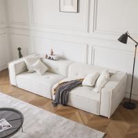 China Modern Design Customize Size Cream Color Toast Sofa Couch Luxury Sectional Sofa for Living Room for sale