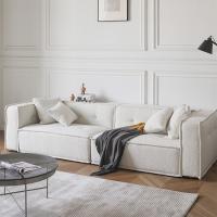 China Modern Design Customize Size Cream Color Toast Sofa Couch Luxury Sectional Sofa for Living Room for sale