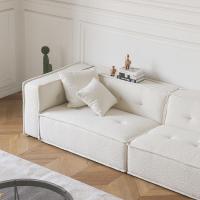 China Modern Design Customize Size Cream Color Toast Sofa Couch Luxury Sectional Sofa for Living Room for sale