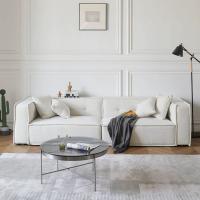 China Modern Design Customize Size Cream Color Toast Sofa Couch Luxury Sectional Sofa for Living Room for sale