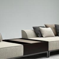 China Customize Sectional Modular Sofas De Salon White Combination Couch Living Room L-shape Sofa Set Furniture Luxury Italian for sale