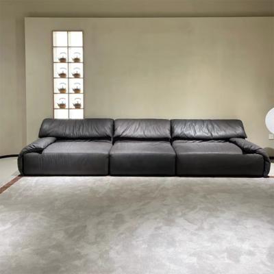 China l Shape 7 Seater Sofa Set with Corner Seat Luxury Leather Sectional Sofa Modern Living Room Sofa Set for sale