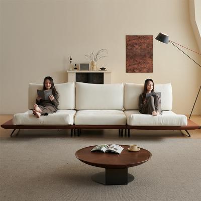 China Elegant Living Room Sofa Plush Upholstery Unique Design Ideal for Modern Home Spaces room sofa for sale