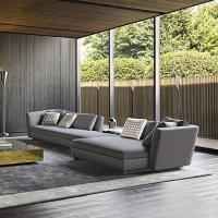 China Foshan Hot Sale Simple Modern Living Room Luxury Cloth Sectional Sofa Set for sale