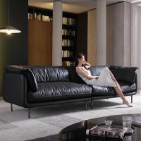 China Modern Luxury European Chesterfield Sectional Sofa Set Leather Wood Frame Foam Corner for All Living Room Hotels for sale
