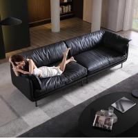 China Modern Luxury European Chesterfield Sectional Sofa Set Leather Wood Frame Foam Corner for All Living Room Hotels for sale