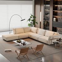 China 2025 New Design Modular Sofa Modern Home Cloth Fabric Couch Living Room Sofas Set for Home Luxury Sectional Sofa for sale