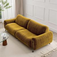 China Modern 3-Seater Green Velvet Sectional Sofa Drop Shipping Living Room & Bedroom Couch Set with for Hotels for sale