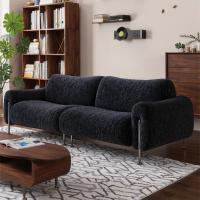 China Modern 3-Seater Green Velvet Sectional Sofa Drop Shipping Living Room & Bedroom Couch Set with for Hotels for sale