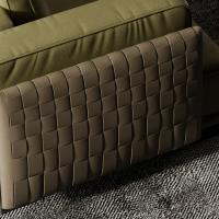 China Foshan Factory Itaian Modern Saddle Leather Sofa Home Furniture Leather Sofa Set Modular Hotel Furniture Sofa Set for sale
