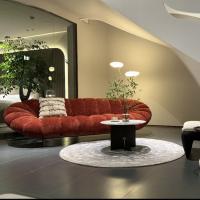China Nordic Minimalist Style Elegant Sectional Sofa Sets Huge Pumpkin Couch for Villa Apartment or Workshop for sale