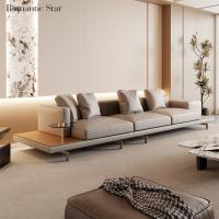 China Aesthetic Artificial Leather Sectional Sofa Modular Set with Sponge Filled Upholstery-Modern Design for Living Room for sale