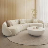 China Hot Selling Luxury Couch Contemporary Sofa Set Furniture Modern Living Room Curved Sofa Set for sale