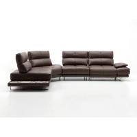 China Modular Corner Reclining Sofa Furniture Modern Living Room Sofa Sectional Leather Recliner Sofa Set for sale