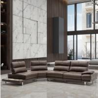 China Modular Corner Reclining Sofa Furniture Modern Living Room Sofa Sectional Leather Recliner Sofa Set for sale