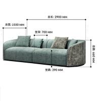 China Nordic Fabric Sectional Living Room Sofa Set Modular Sofa With Sponge Filling Material for sale