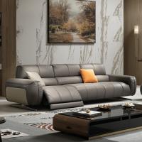 China Luxury Electric Recliner Sofa Chair Extendable Reclining Designs for Apartment Villa Gym School Living Room Set for sale