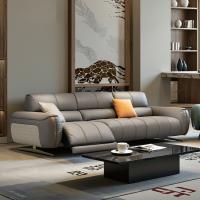 China Luxury Electric Recliner Sofa Chair Extendable Reclining Designs for Apartment Villa Gym School Living Room Set for sale