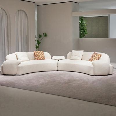 China Modern Minimalist Curved Sofa, the Curve Can Be Freely Combined. for sale