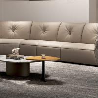 China Italian Minimalist Creative Living Room Hotel Villa Three Seat Sofa Wooden Frame Fabric Lounge Sofa Furniture for sale