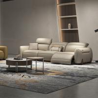 China Comfortable Electric Recliner Leather Modular Sofa Set Extendable for Home Living Room Hall Home Theater Seating Hotels Malls for sale
