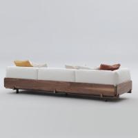 China High End Italian Sofa Nordic Minimalism New Product Cushion Modern Velvet Sofa Apartment Style Microfiber Fabric Sofa for sale