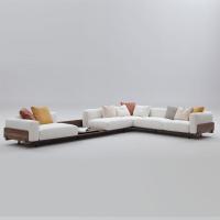 China High End Italian Sofa Nordic Minimalism New Product Cushion Modern Velvet Sofa Apartment Style Microfiber Fabric Sofa for sale