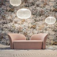 China MOYI Minimalist Sunshine Warmth Design Soft Sponge Home 2-3 Seats Sofa Fashion Fabrics Gentle Sofa for Living Room for sale