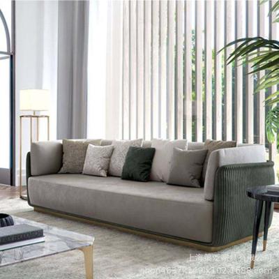 China Hot Selling Good Quality Leather or Fabric 1 2 3 Seat Sofa Custom Minimalist Living Room Modern Sofa Set for sale