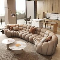 China Living Room Sectional Sofa Set Velvet Fabric With Comfortable House Furnitures Comfy Corner Couch Modular Sofa for sale